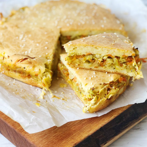 Cabbage Pie Recipe | Pastry Madness