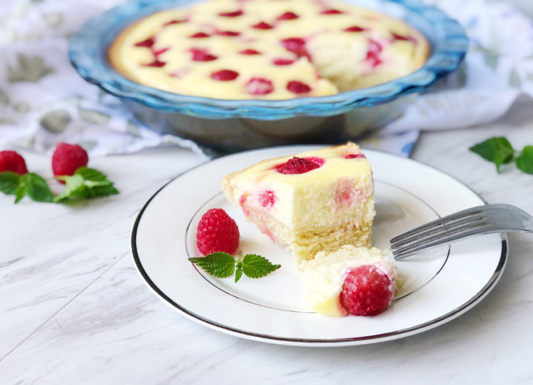 Sour Cream Raspberry Pie | Pastry Madness