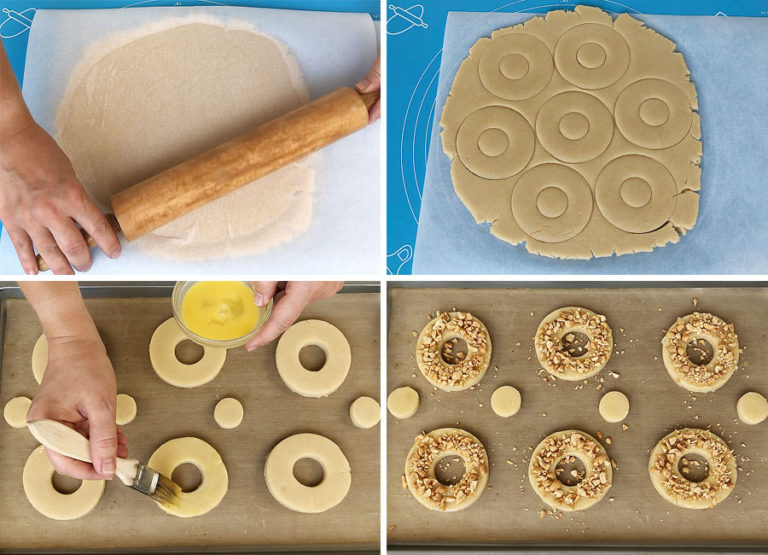 Cookie Rings with Peanuts | Pastry Madness