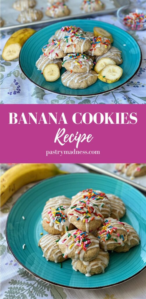 Banana Cookies Recipe | Pastry Madness