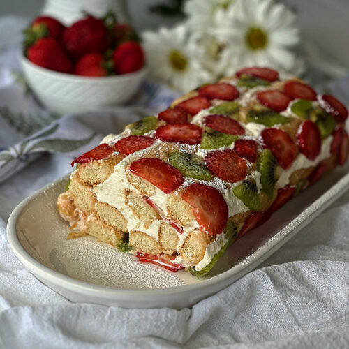 Lady Fingers Cake Roll | Pastry Madness