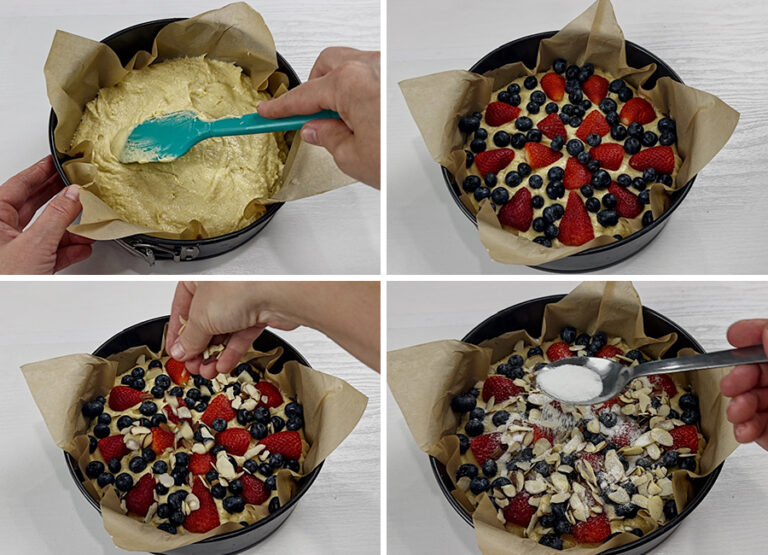 The Best Almond Cake with Berries | Pastry Madness