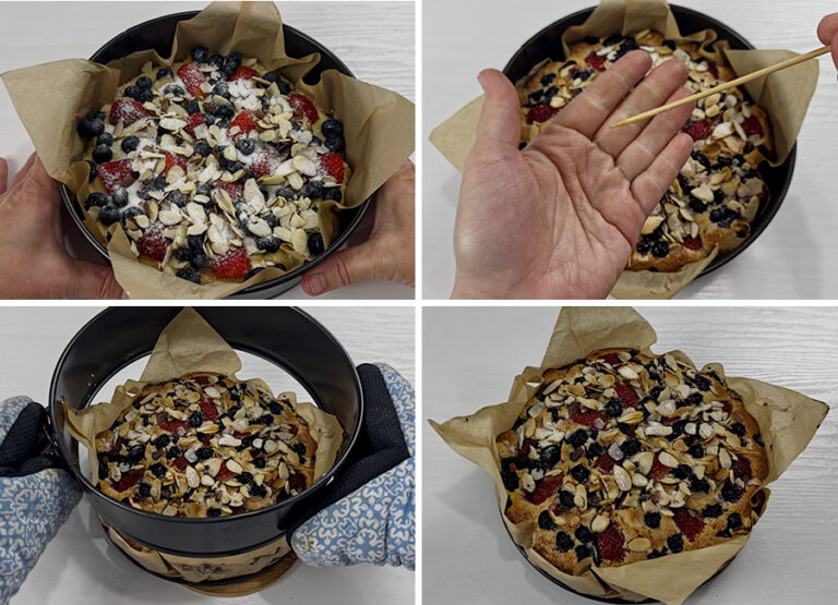 The Best Almond Cake with Berries | Pastry Madness